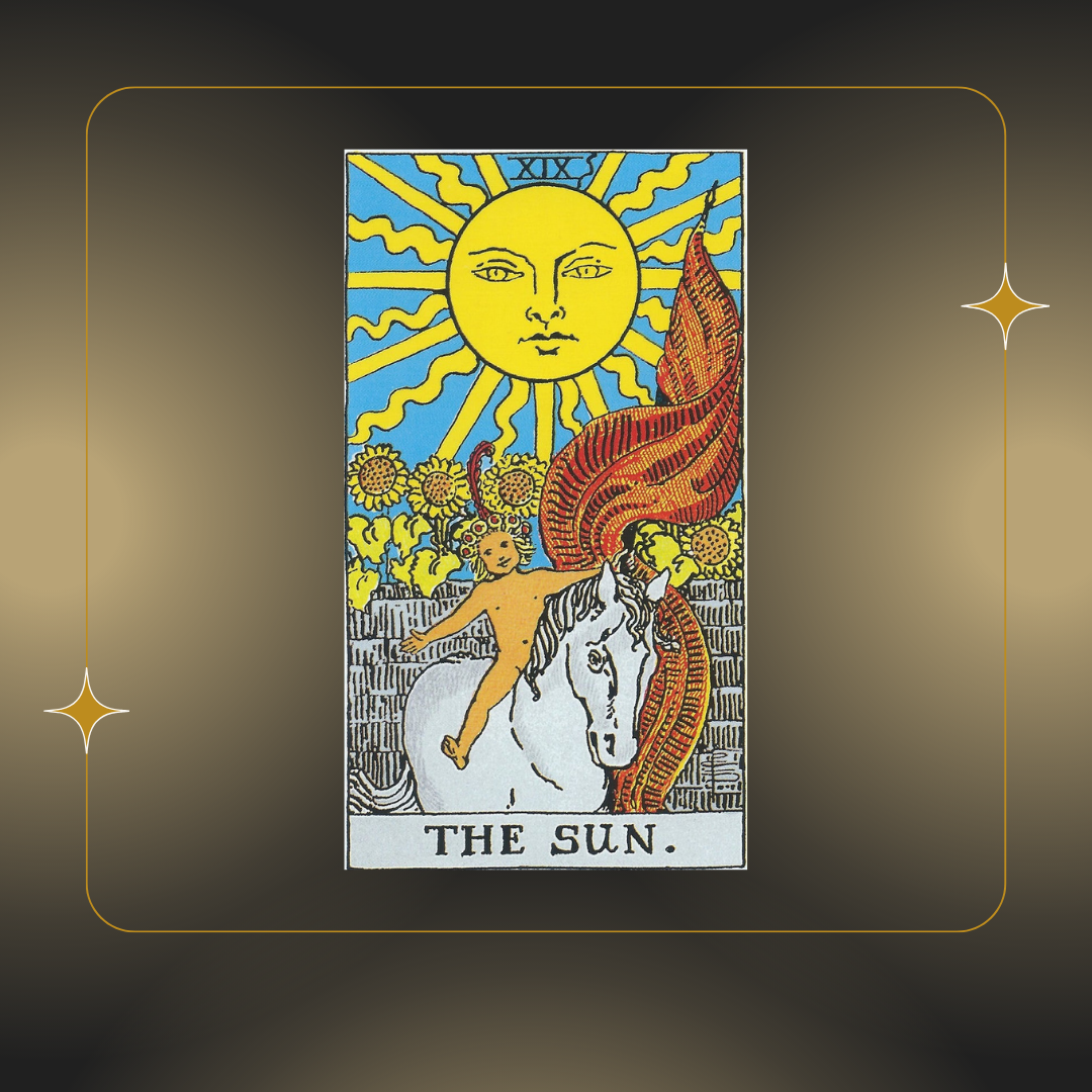 Card No: XIX. The Sun – TEVADA Tarot