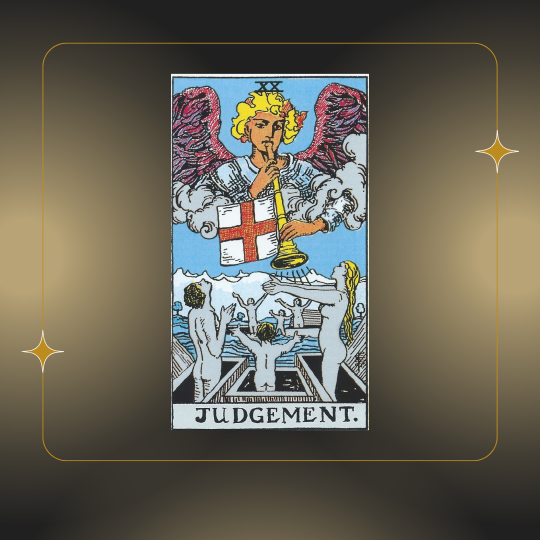 Card No: XX. Judgment – TEVADA Tarot