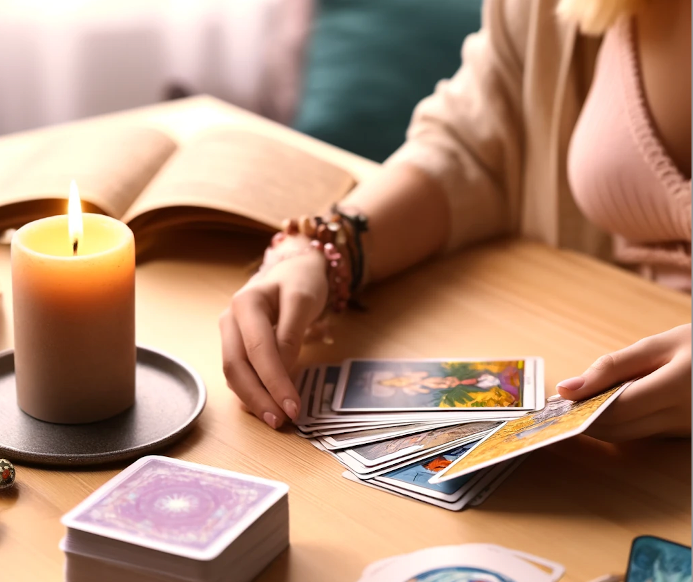 Navegando en su primera lectura de tarot: una guía paso a paso para pr ...