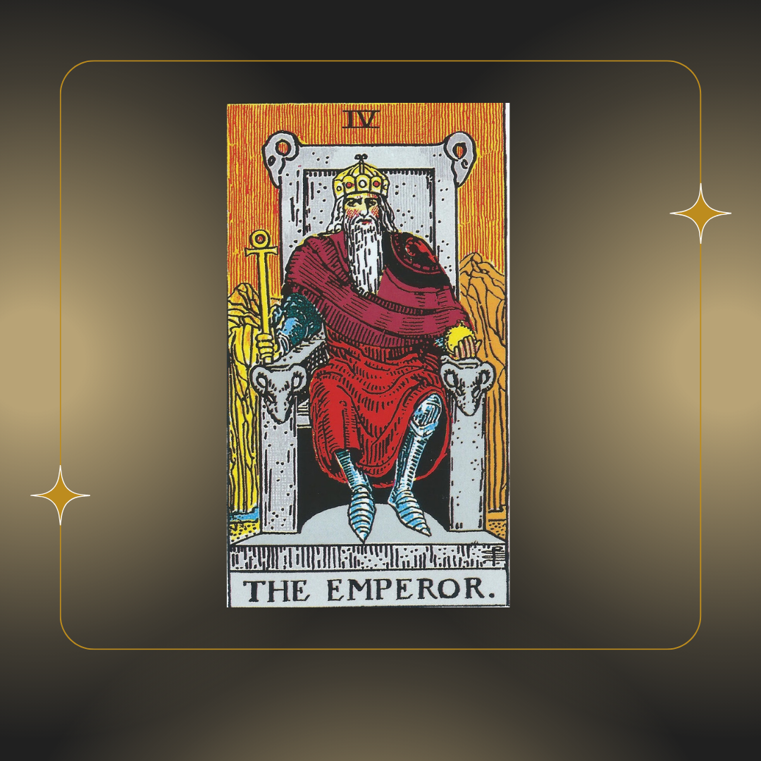 Card No: IV. The Emperor – TEVADA Tarot